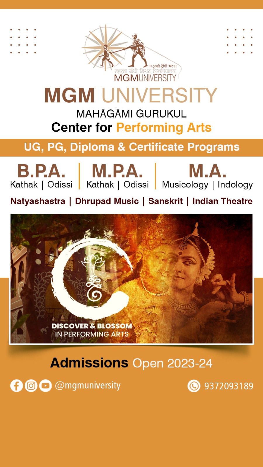 MGM University, Chh. Sambhajinagar | Multidisciplinary NEP 2020 Aligned ...